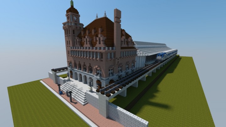 Main Street Station, Richmond VA Minecraft Map
