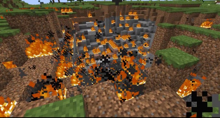 MINECRAFT - Nuclear Chicken Egg #W/ Only One Command Block Minecraft Map