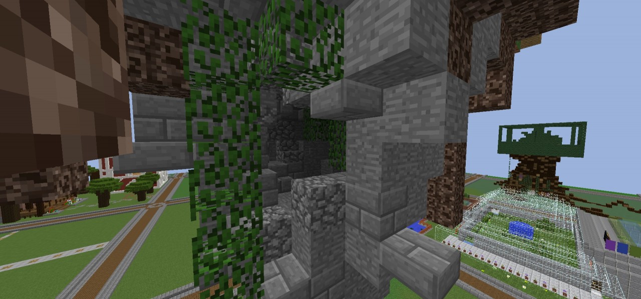 Floating island Minecraft Map