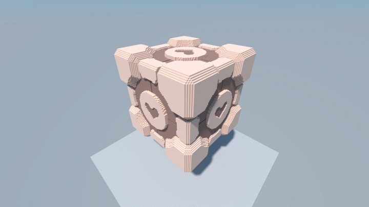 The Companion Cube Minecraft Map