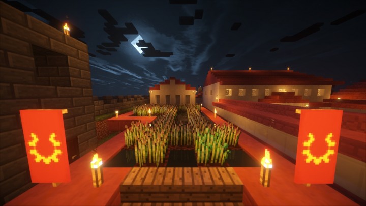 Roman Castrum Minecraft Map