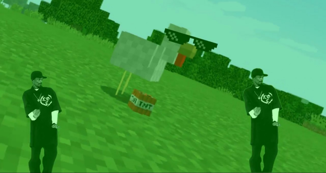 MINECRAFT - Nuclear Chicken Egg #W/ Only One Command Block Minecraft Map