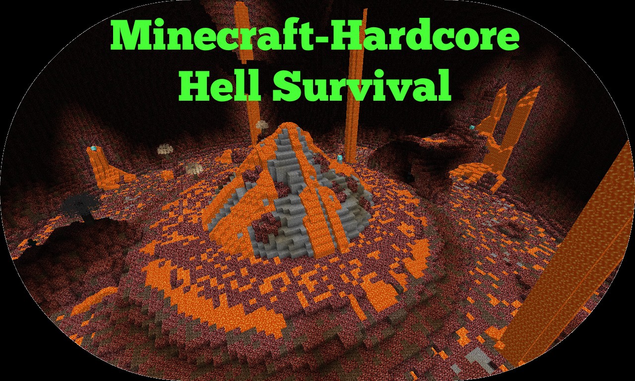 Hardcore Hell Survival Minecraft Map