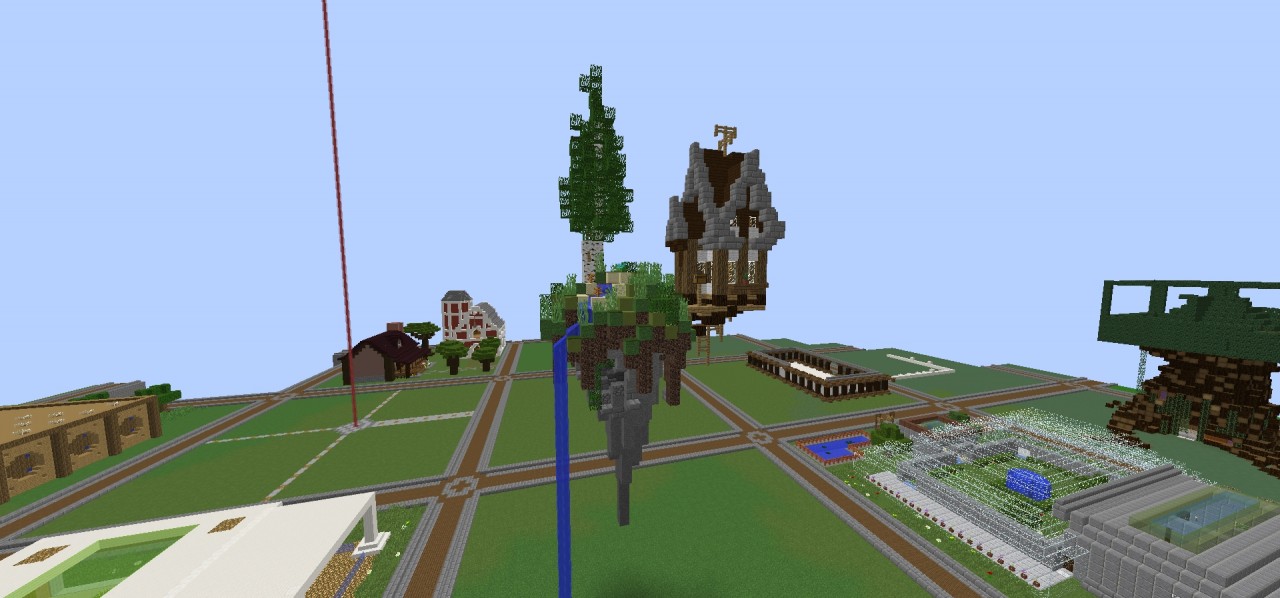 Floating island Minecraft Map