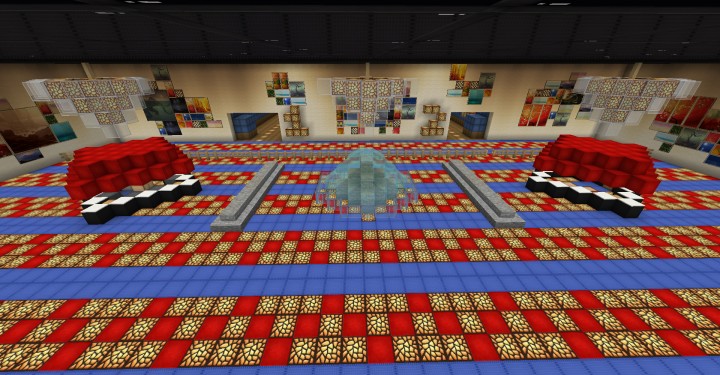 10 screen Cinema Minecraft Map