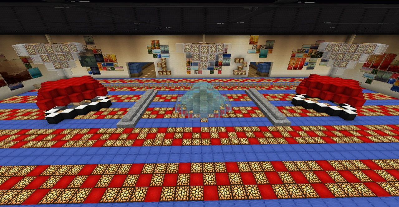 10 screen Cinema Minecraft Map