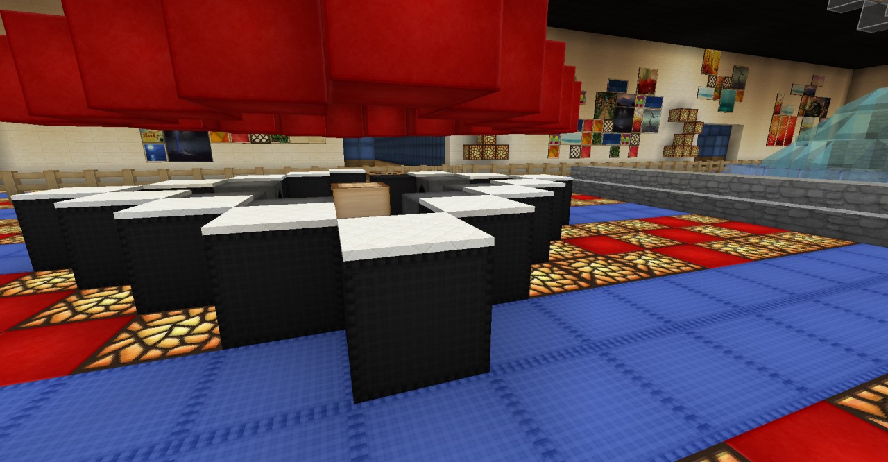 10 screen Cinema Minecraft Map