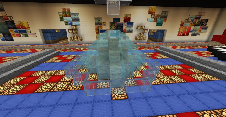 10 screen Cinema Minecraft Map