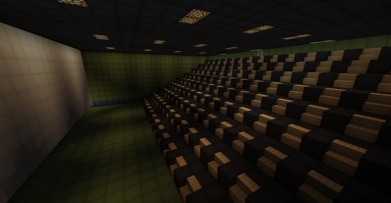10 screen Cinema Minecraft Map