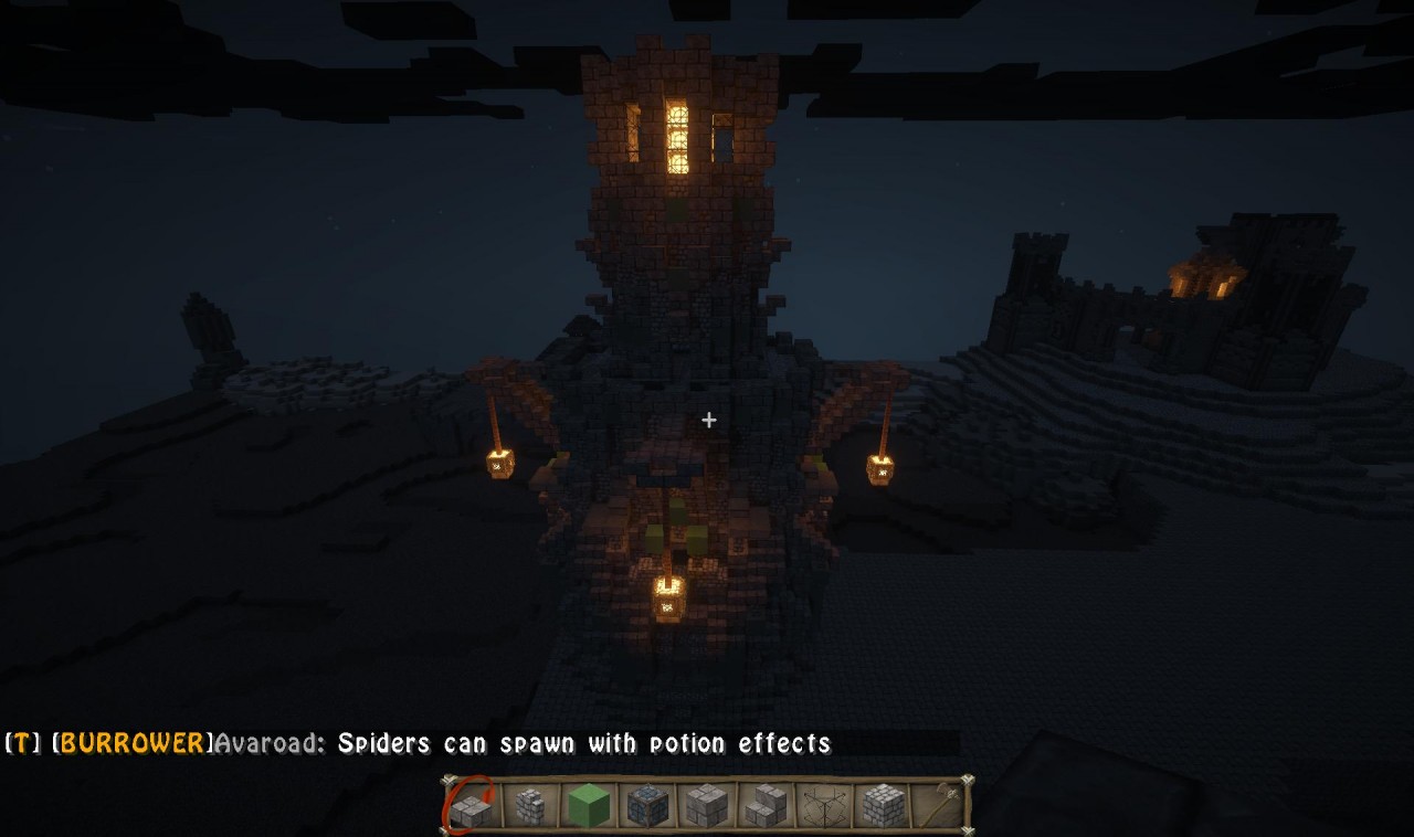 Medieval lighthouse/tower. Minecraft Map
