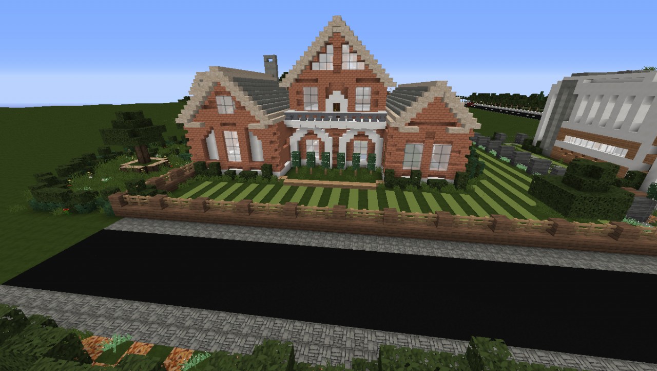 French country house Minecraft Map