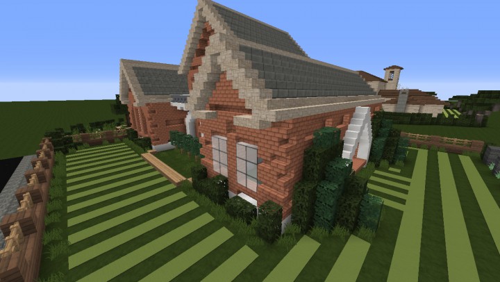 French country house Minecraft Map