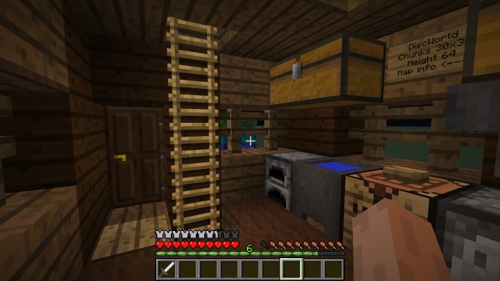 DiscWorld - flat survival map Minecraft Map