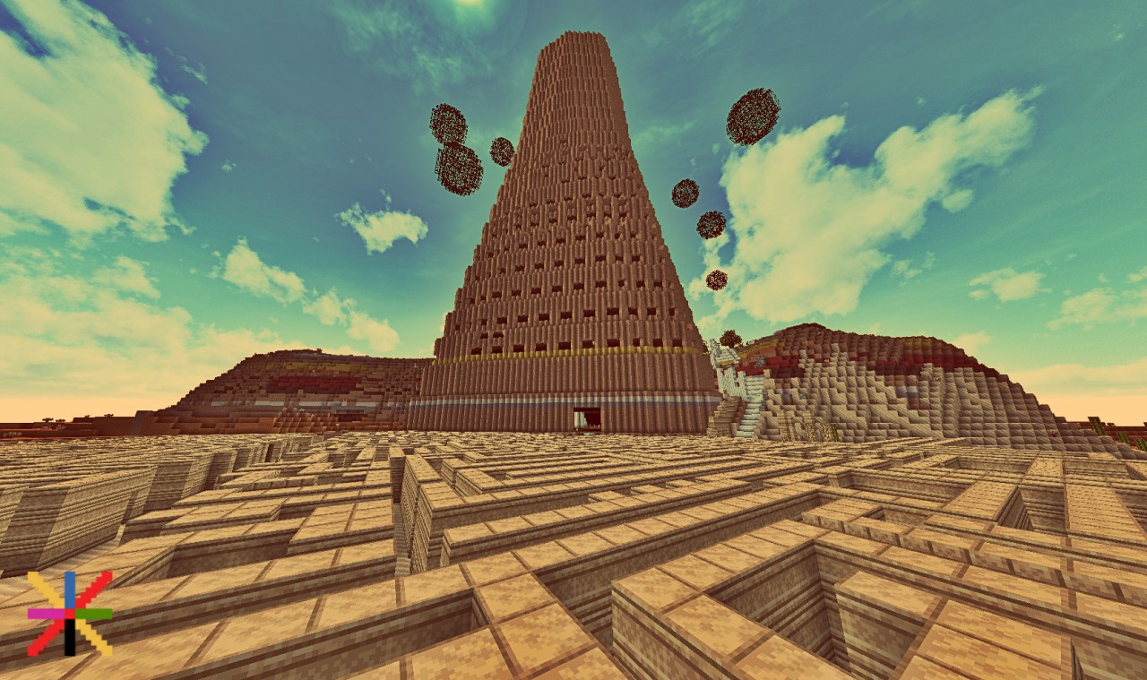 Babel Tower / Library -Infinite- Minecraft Project