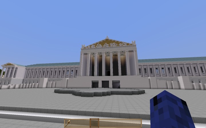 Austrian Parliament Minecraft Map