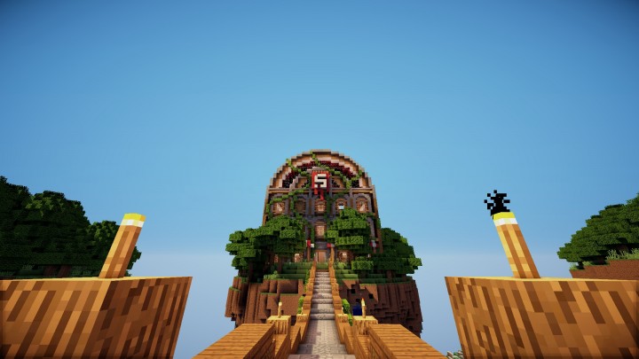 Spawn-Hub: Elysian Minecraft Map