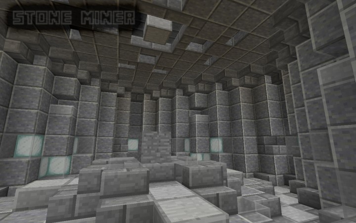 Stone miner V.10 (Still In Development) Minecraft Map