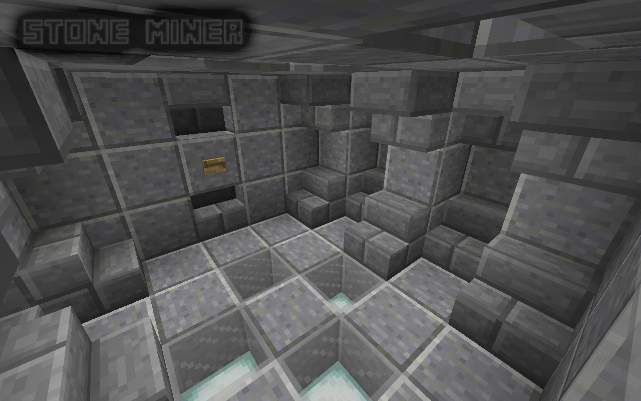 Stone miner V.10 (Still In Development) Minecraft Map