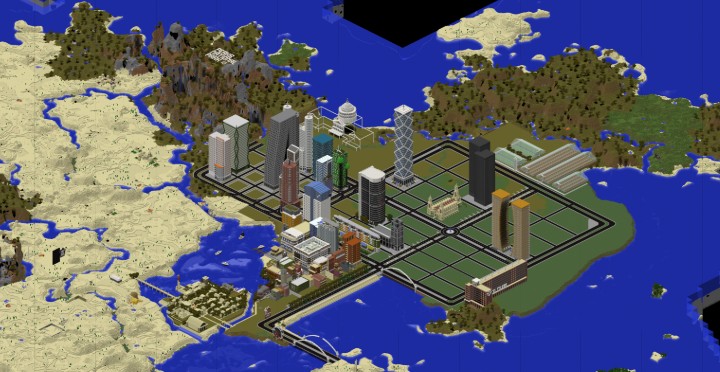 The City of Snow Minecraft Map