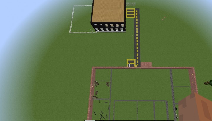 Big House and Zoo Minecraft Map