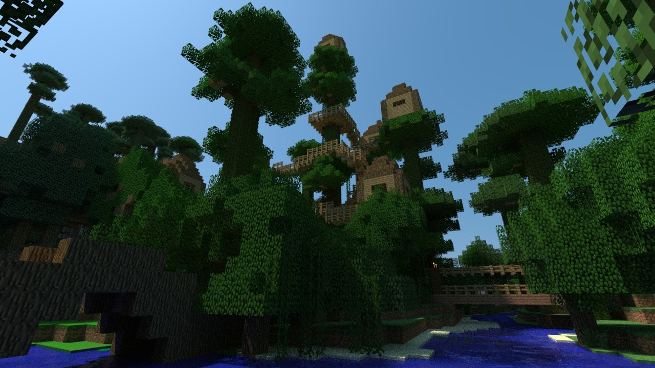 BETA 1.7 | Old Survival Builds Minecraft Map