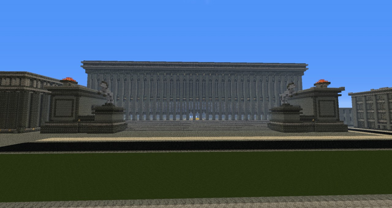 The monument Minecraft Map