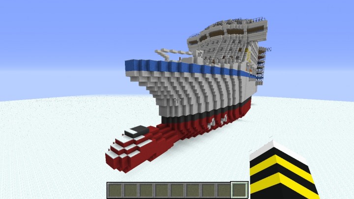 OCL Cruise Ship Titanic Voyager Minecraft Map