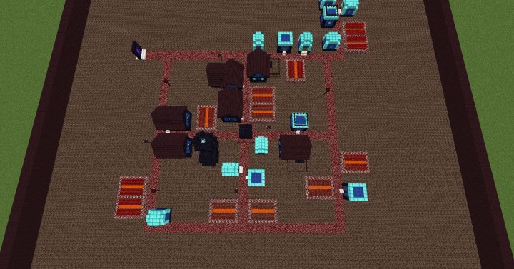 The Nether Village Minecraft Map