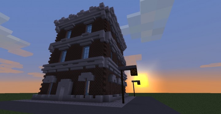 Old Boston Style Building Minecraft Map