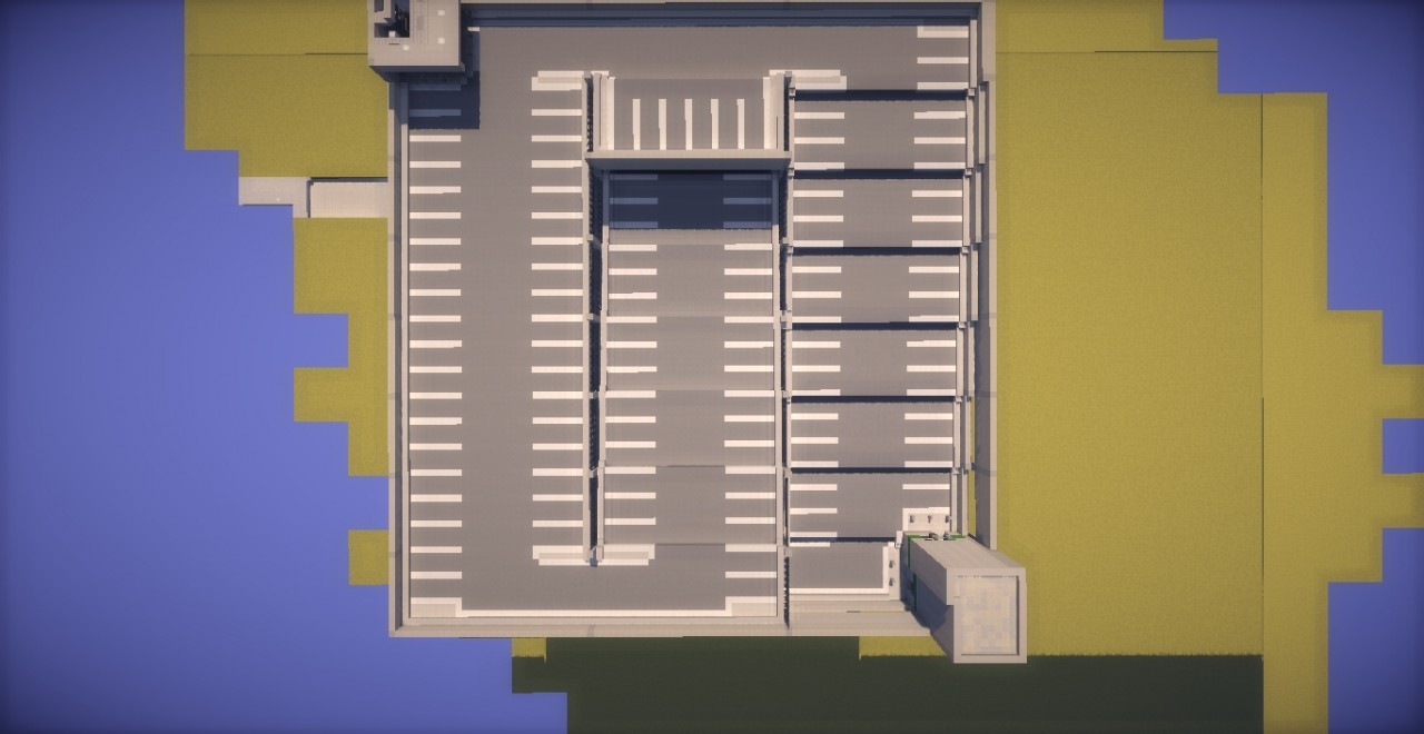 Tuft's Medical Center Parking Garage in Boston MA Minecraft Map