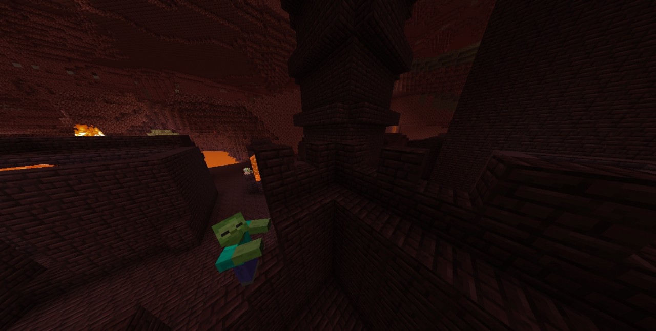 Nether Village Minecraft Map