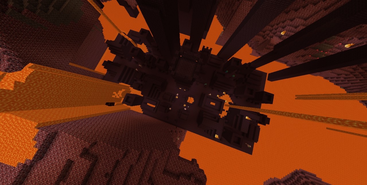 Nether Village Minecraft Map