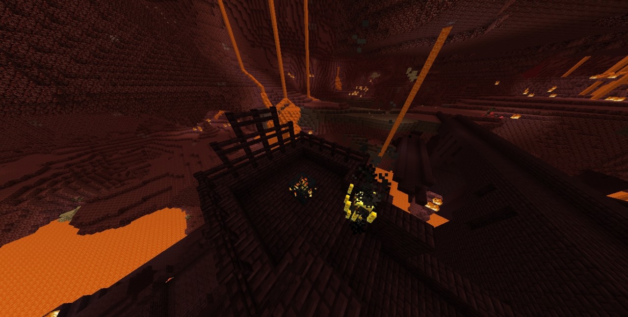 Nether Village Minecraft Map