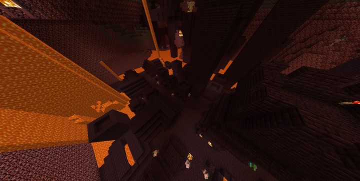 Nether Village Minecraft Map
