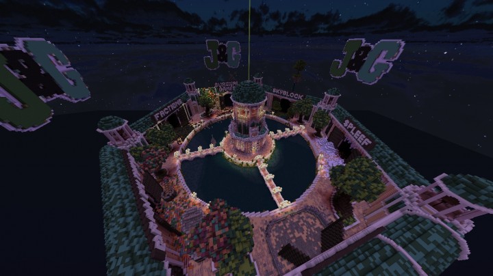 -=J&G HUB BUILD =- [200x200 COMMISION SPAWN] Minecraft Map