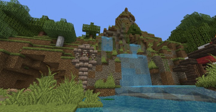 WaterFall Minecraft Map