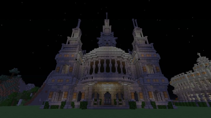 Stone Buildings Minecraft Map