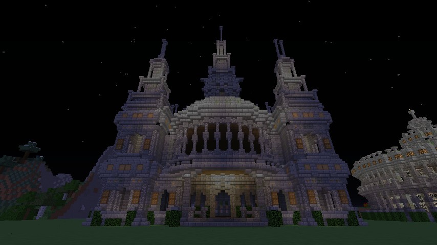 Stone Buildings Minecraft Map