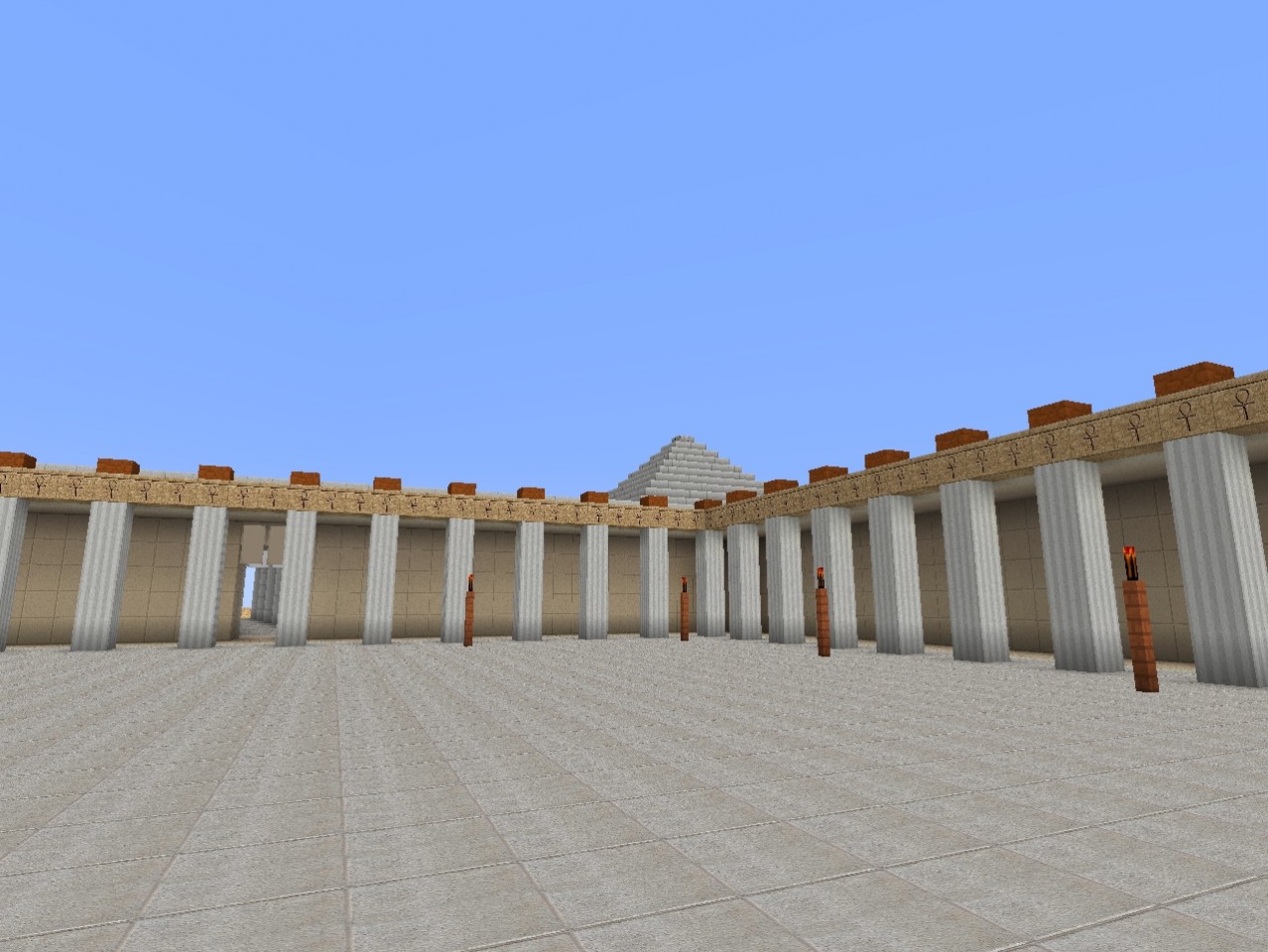 Giza Necropolis Ancient Egypt 2541 BC Minecraft Map