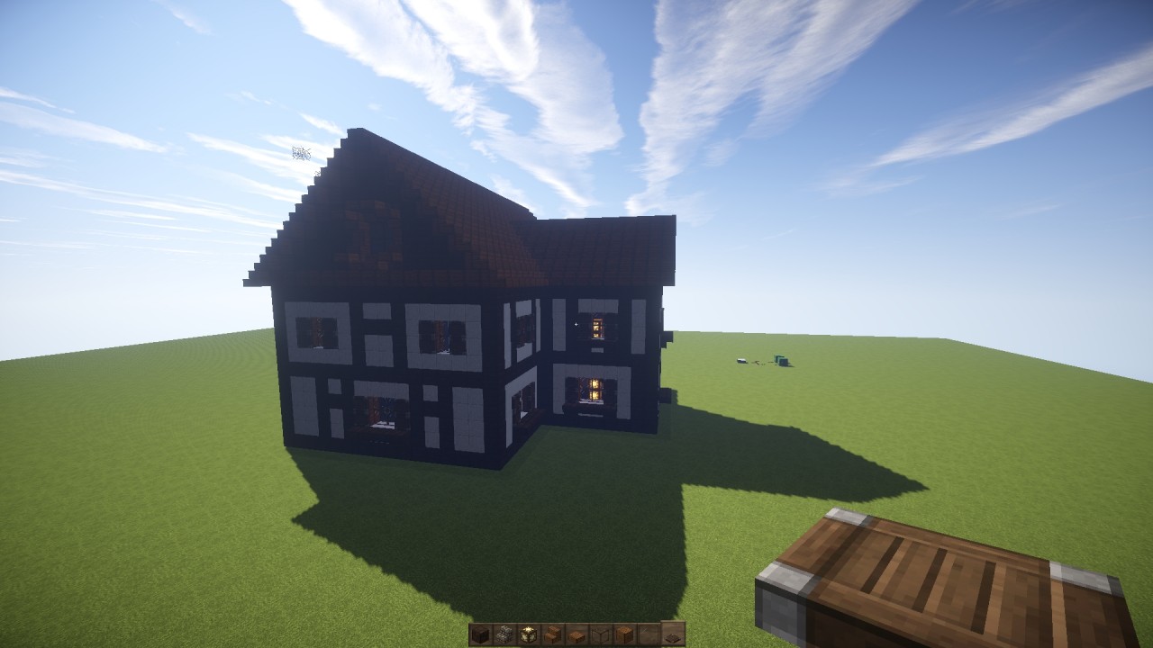 Medieval shop German Fachhaus style Minecraft Map