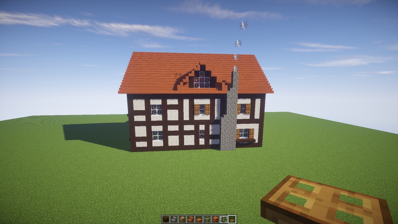 Medieval shop German Fachhaus style Minecraft Map