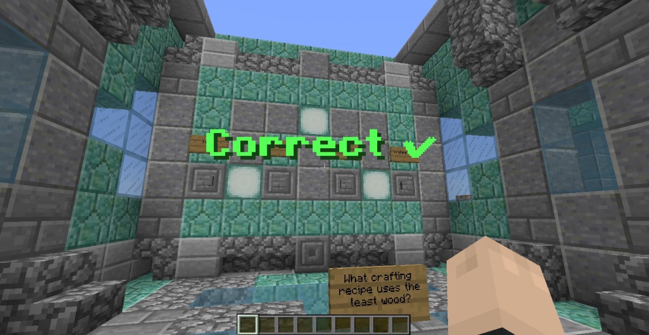 The Quiz Cube Minecraft Map