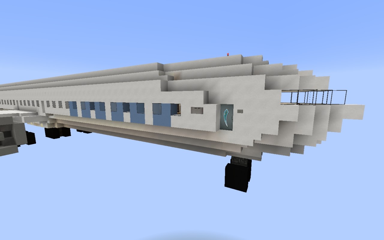 (Flows HD) Airbus A340-600 by TwIsTeD_uP454 Minecraft Map