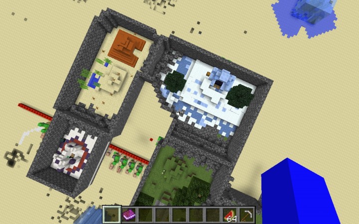 Wizard Adventure mini game Minecraft Map