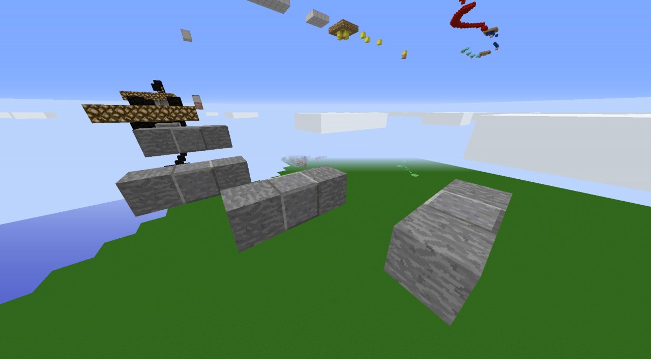 Materials Parkour! Minecraft Map