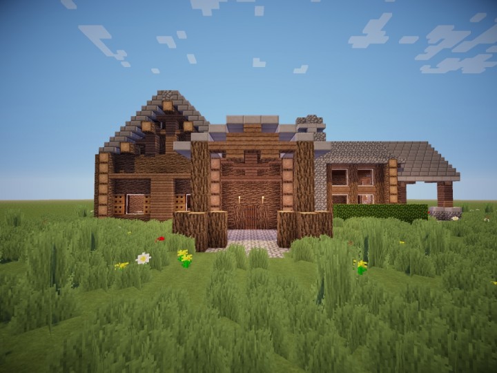 Rustic home Minecraft Map