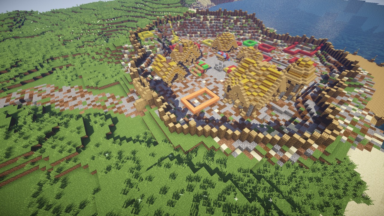 Fishing Village Minecraft Map