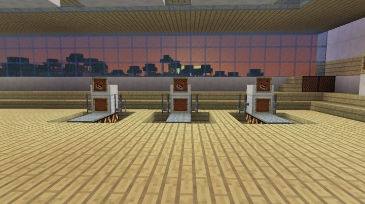 Gym Design Minecraft Map