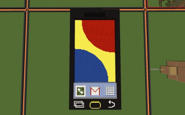 Samsung galaxy s5 Phone build Minecraft Map