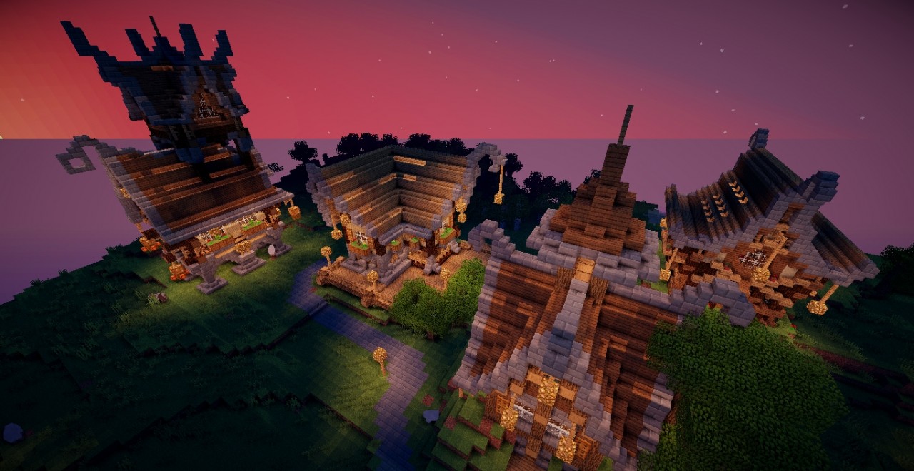 Land of Zamonia [FANTASY + RPG] Minecraft Map